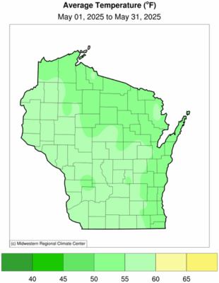 May and Spring 2025 Climate Summary | Wisconsin State Climatology Office