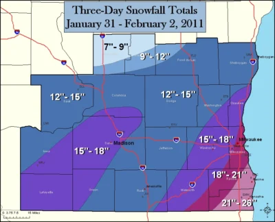 Looking Back: 15 Years Since the Groundhog Day Blizzard | Wisconsin ...