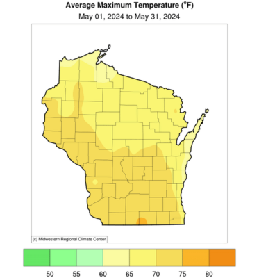May and Spring 2024 Climate Summary | Wisconsin State Climatology Office