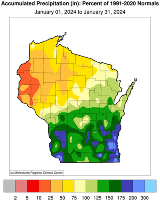 January 2024 Wisconsin Climate Summary | Wisconsin State Climatology Office