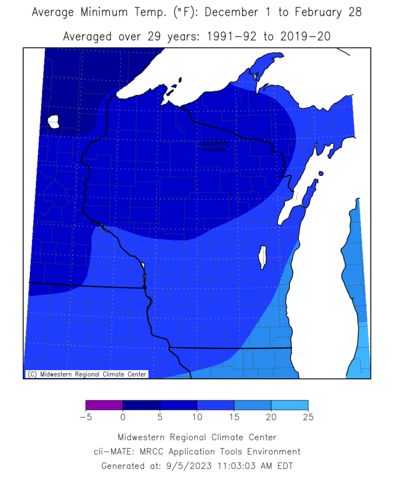Winter Climate Data | Wisconsin State Climatology Office