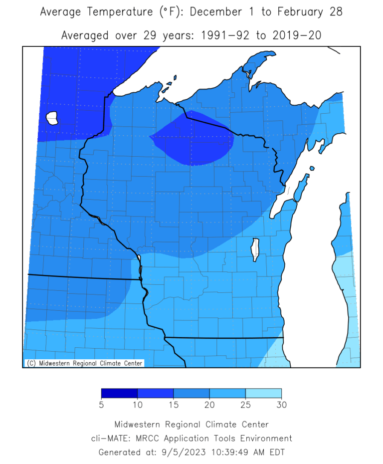 Winter Climate Data | Wisconsin State Climatology Office